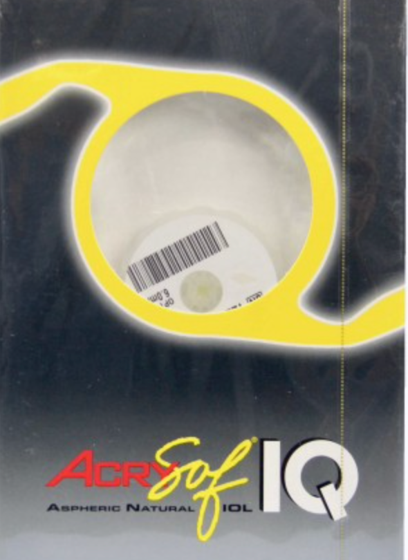 ALCON SN60WF-200 ACRYSOF SP IQ FOLDABLE 6.0 OPTIC – PROMED EL SALVADOR